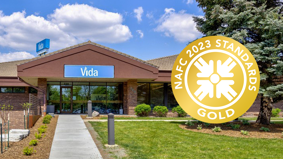 Vida Earns Gold Rating from the National Association of Free and ...